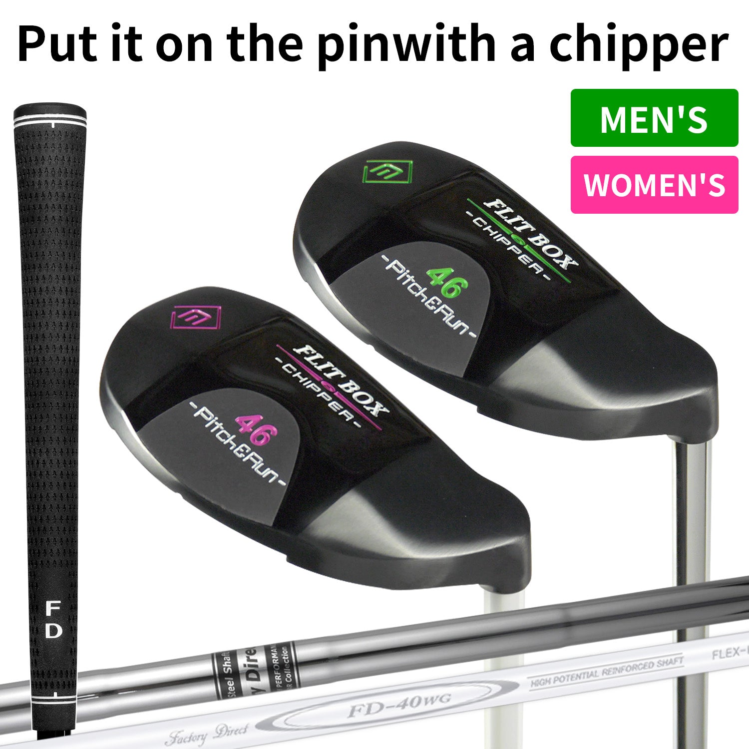 FLIT-BOX BK CHIPPER with Big grip 【36°/46°/56°】 – Kyoto Maruhisa USA